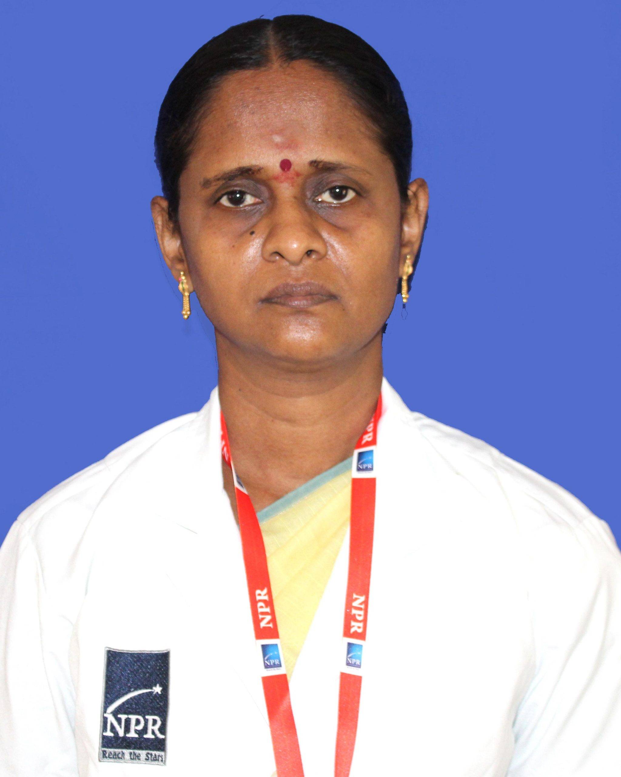 Shanthi M - NPR Arts and Science College