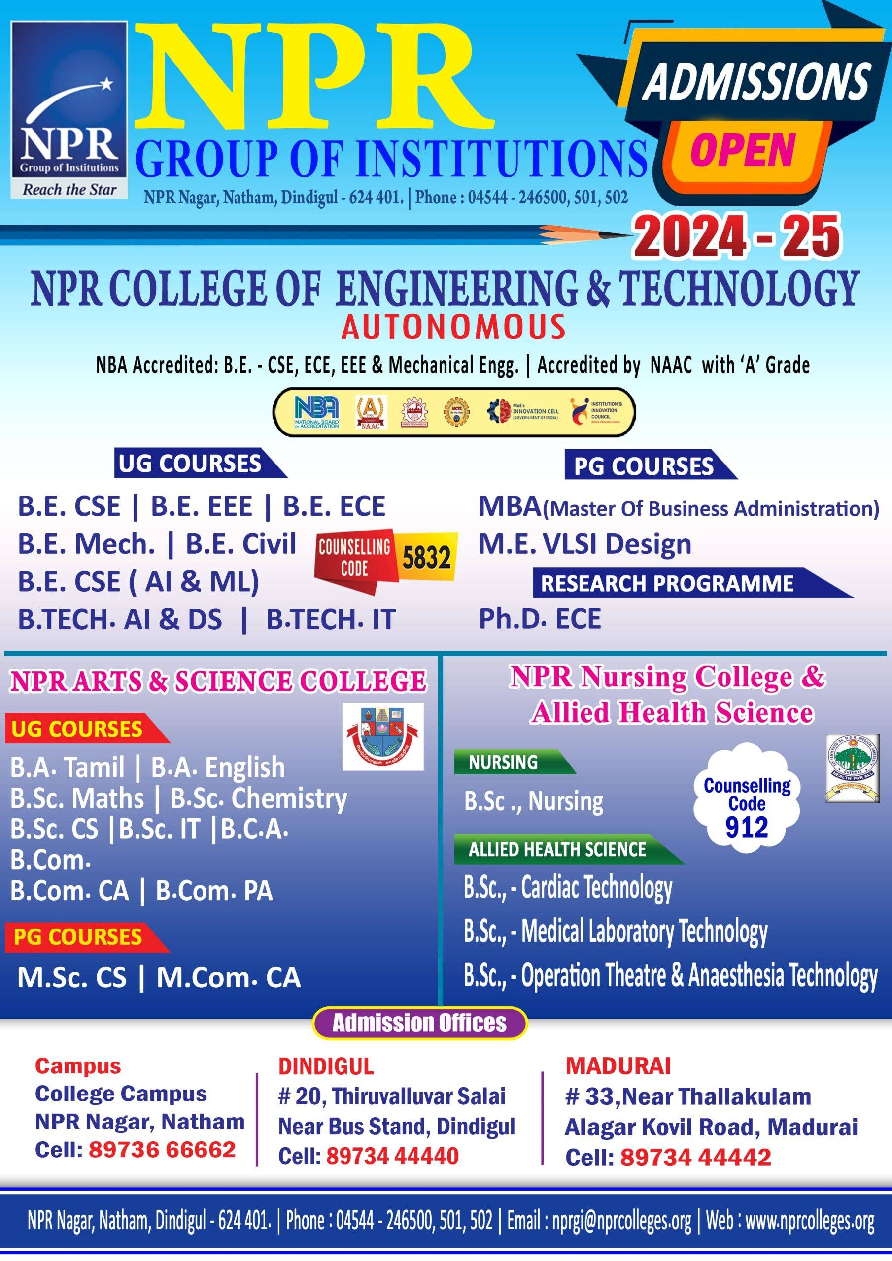 Home - NPR Arts and Science College