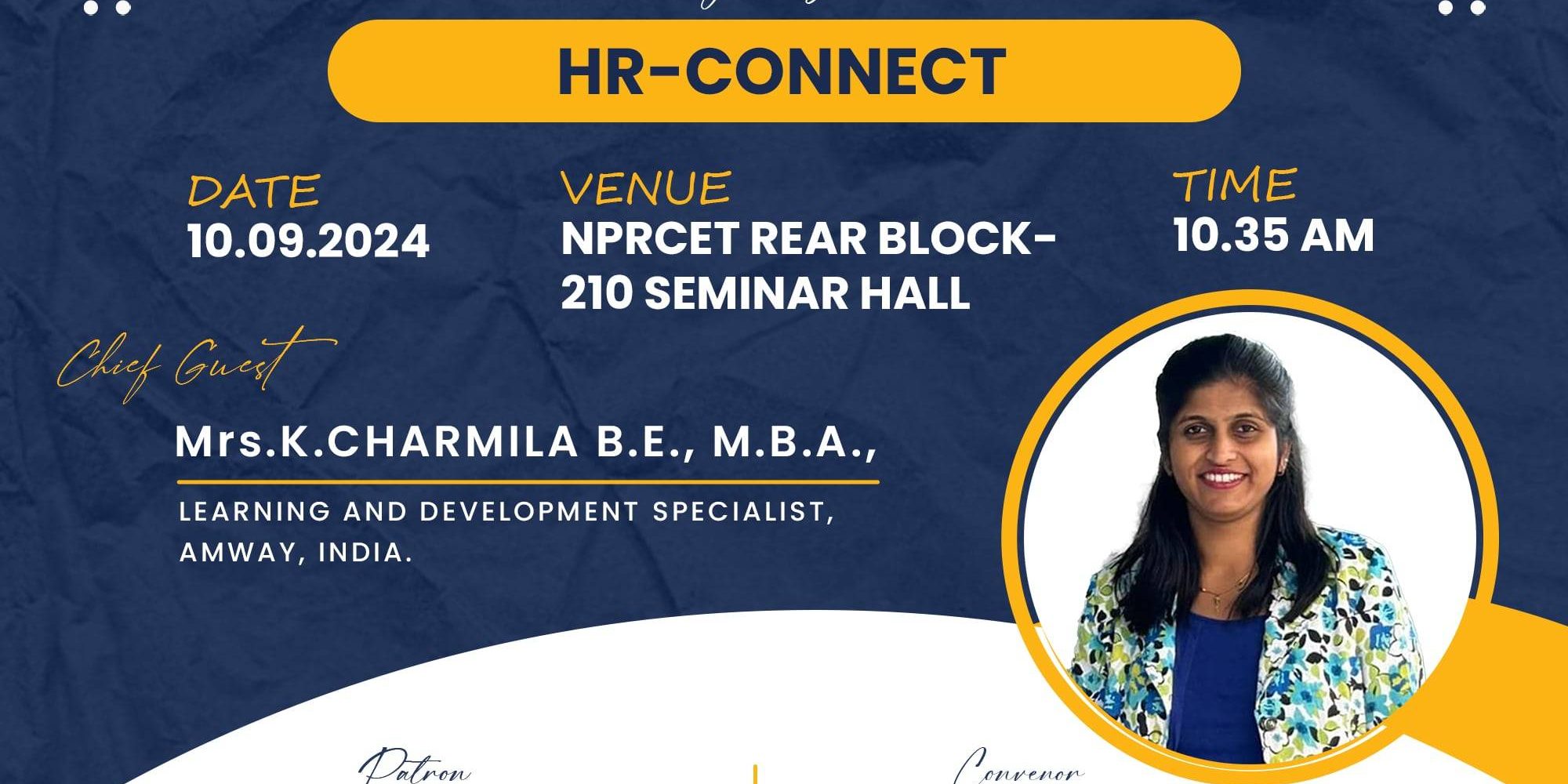 HR Connect – NPR Arts and Science College